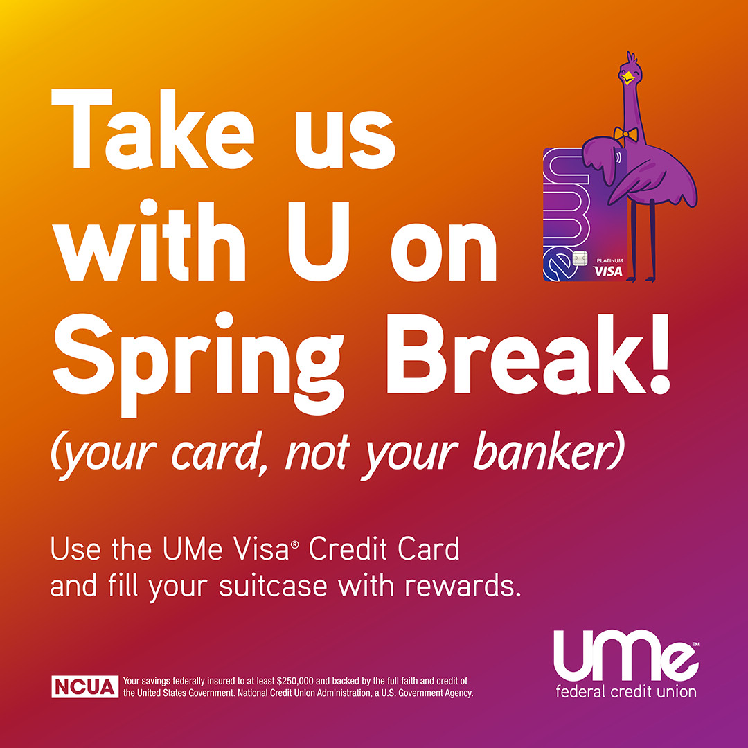 Our Spring Break Packing List: U+Me - UMe Credit Union